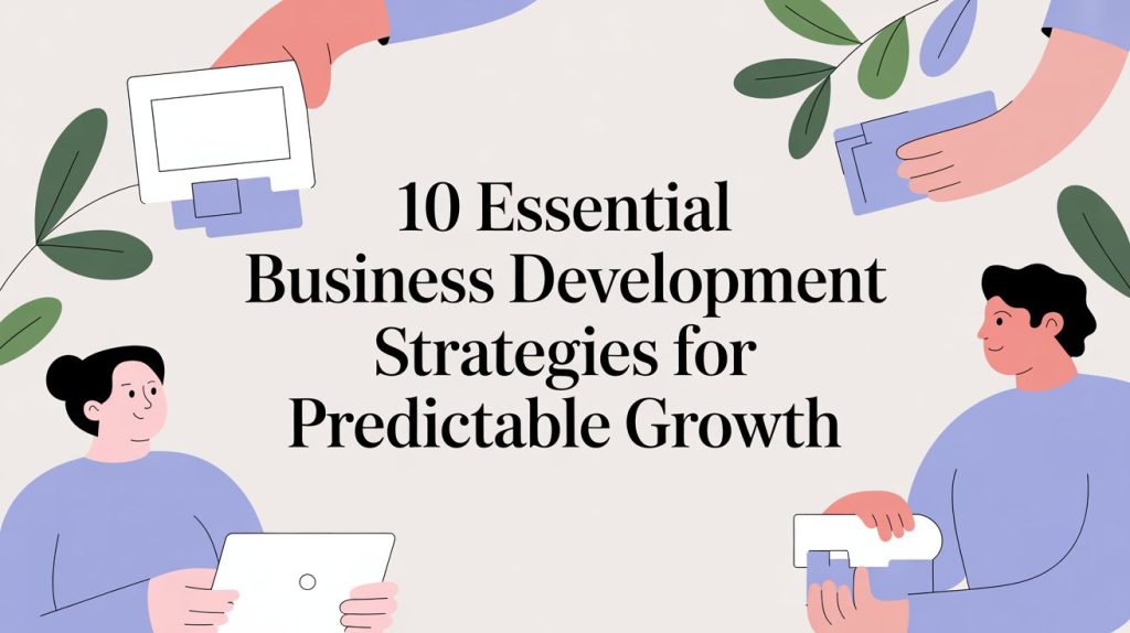 10 Essential Business Development Strategies for Growth